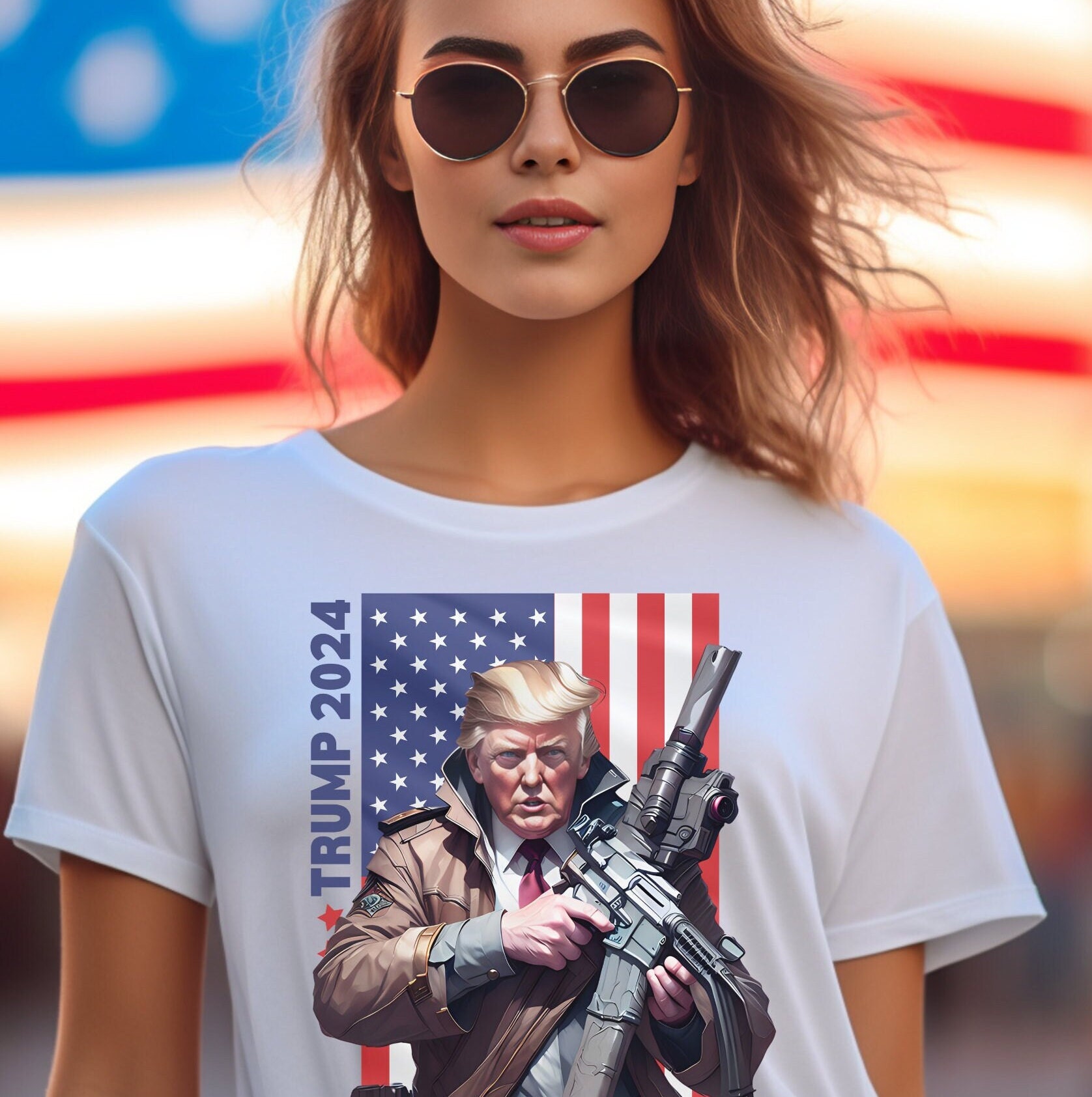 Trump 2024 Clip Art Png, We Will Not Comply, Digital Download, Maga ...