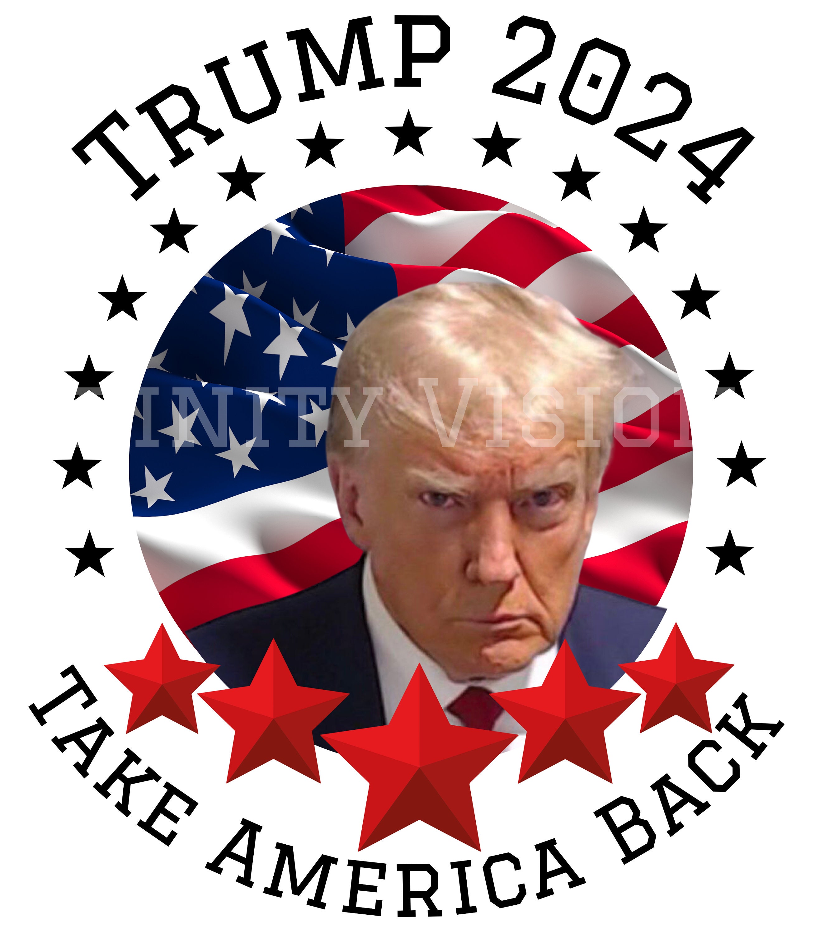 Trump 2024 Clipart With Transparent Background, Instant Download Png ...