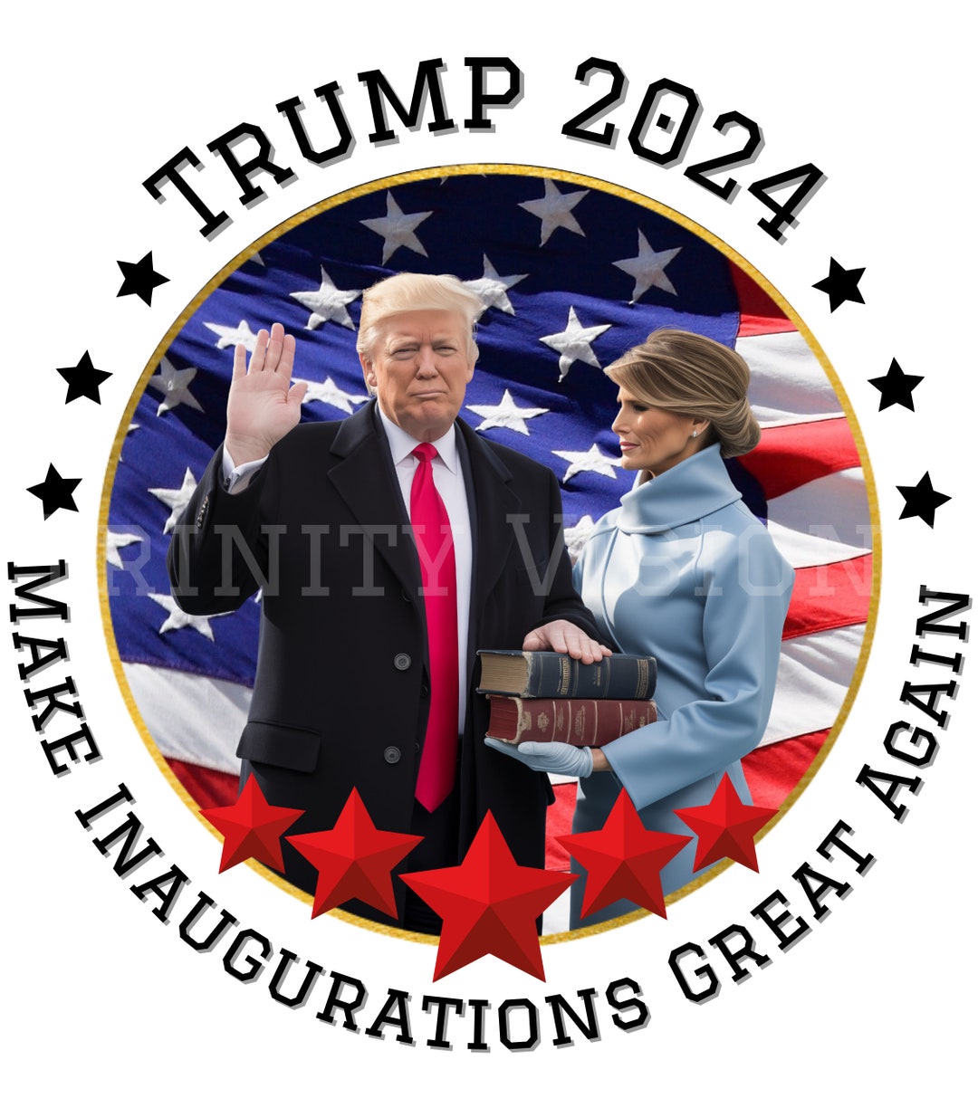 Trump 2024 Clip Art Png, Make Inaugurations Great Again, Digital ...