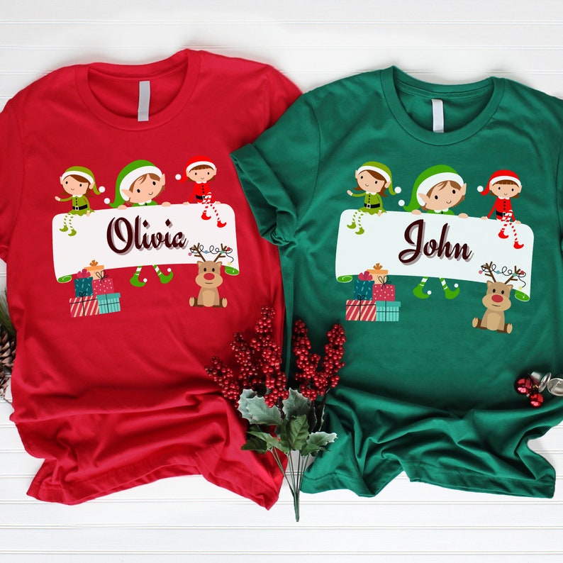 Custom Family Christmas PNG, Personalized Name Christmas Png, Cute ...