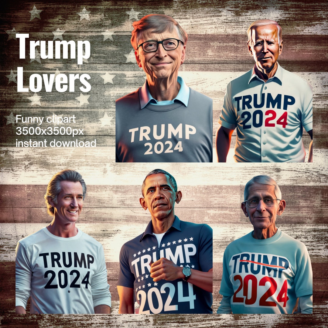 Funny Trump 2024 Clipart Png, Instant Download - Etsy Australia