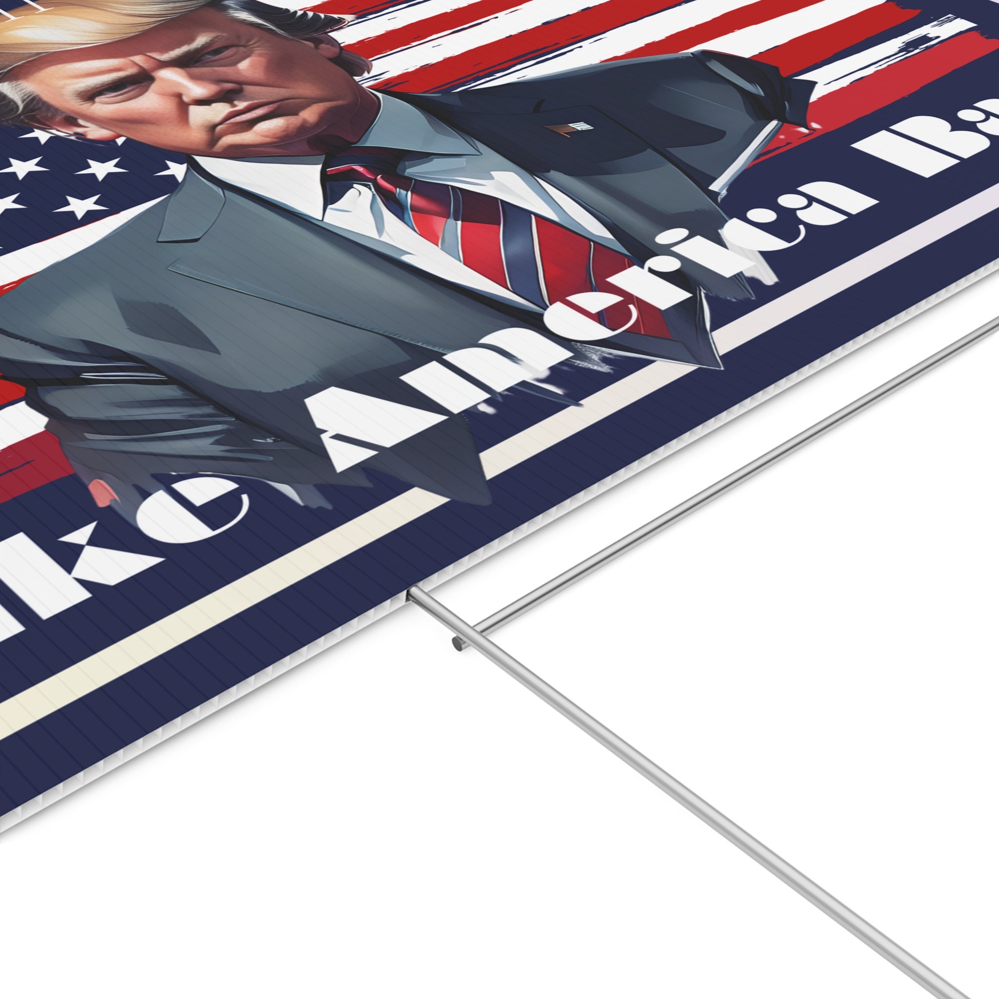 Trump 2024 Yard Sign Maga Yard Sign Take America Back Lawn - Etsy