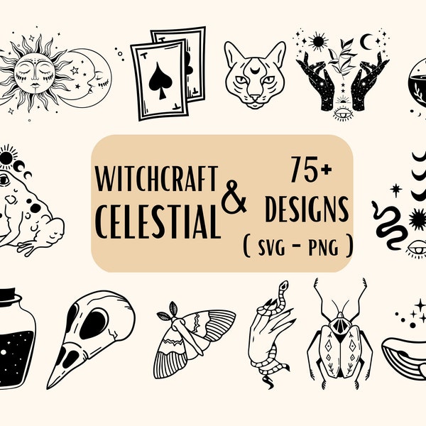 Wicca Svg - Etsy