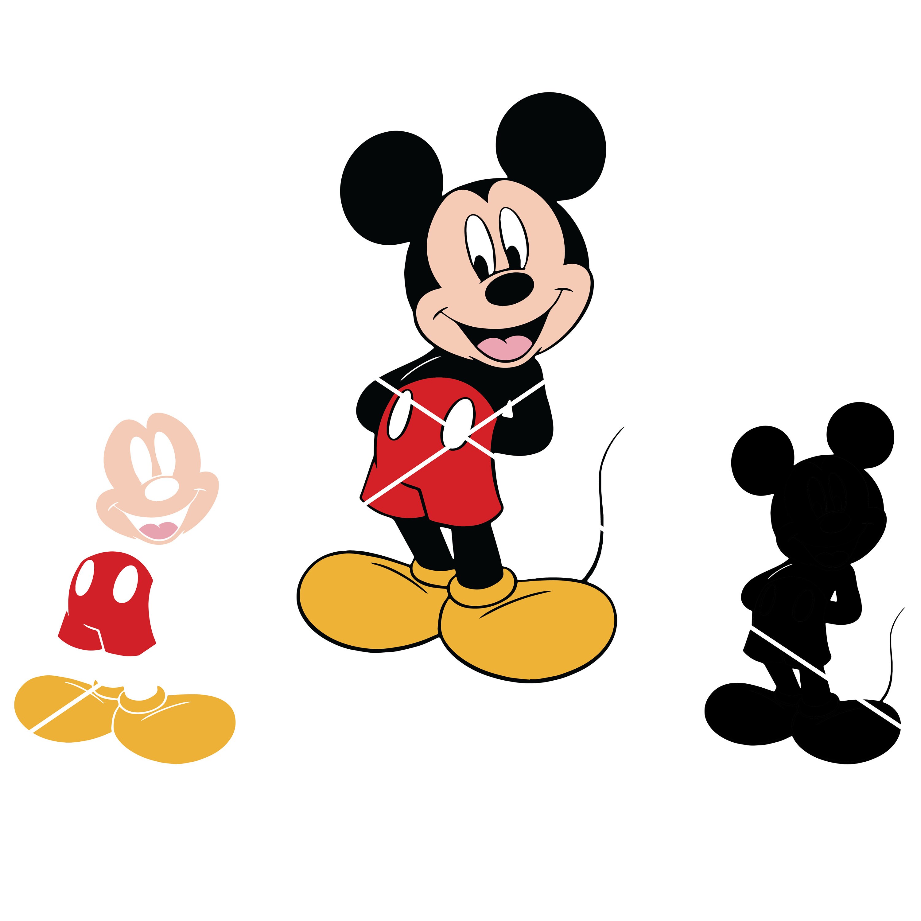 Mickey Mouse svg Mickey Mouse head svg Mickey Mouse - Etsy México