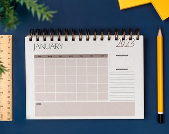 Printable 2025 Monthly Calendar , 12 Month Printable Calendar - Etsy
