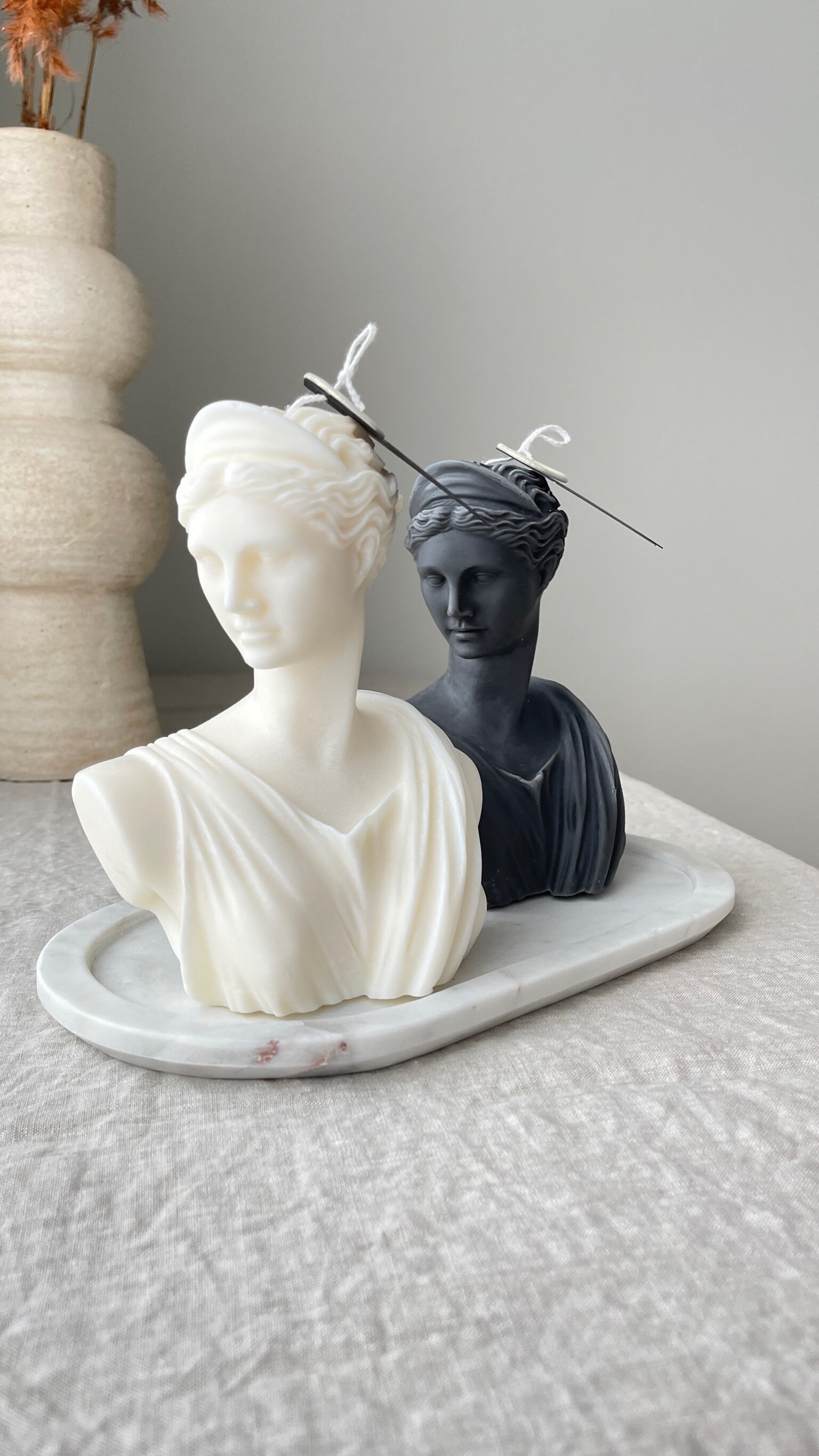 Woman Body Shape Candle, Artemis Goddess Statue, Greek Venus, Art ...