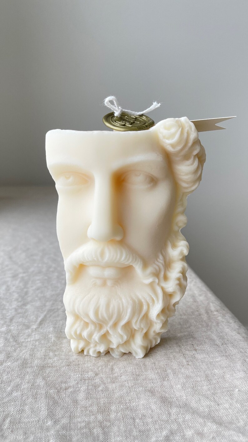 Man Candle, Greek Statue, Greek Statue Print, Greek Statue Candle ...