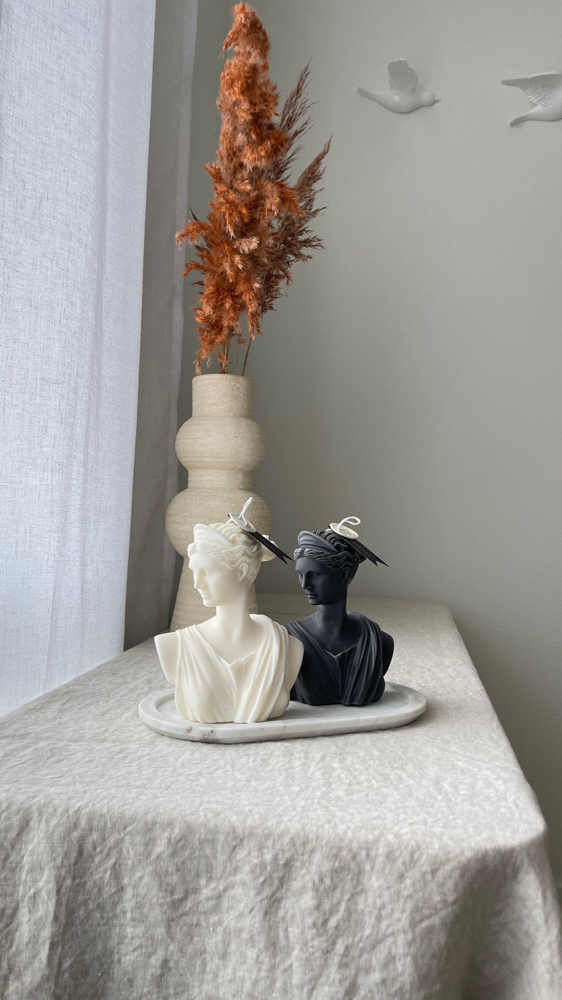 Woman Body Shape Candle, Artemis Goddess Statue, Greek Venus, Art ...