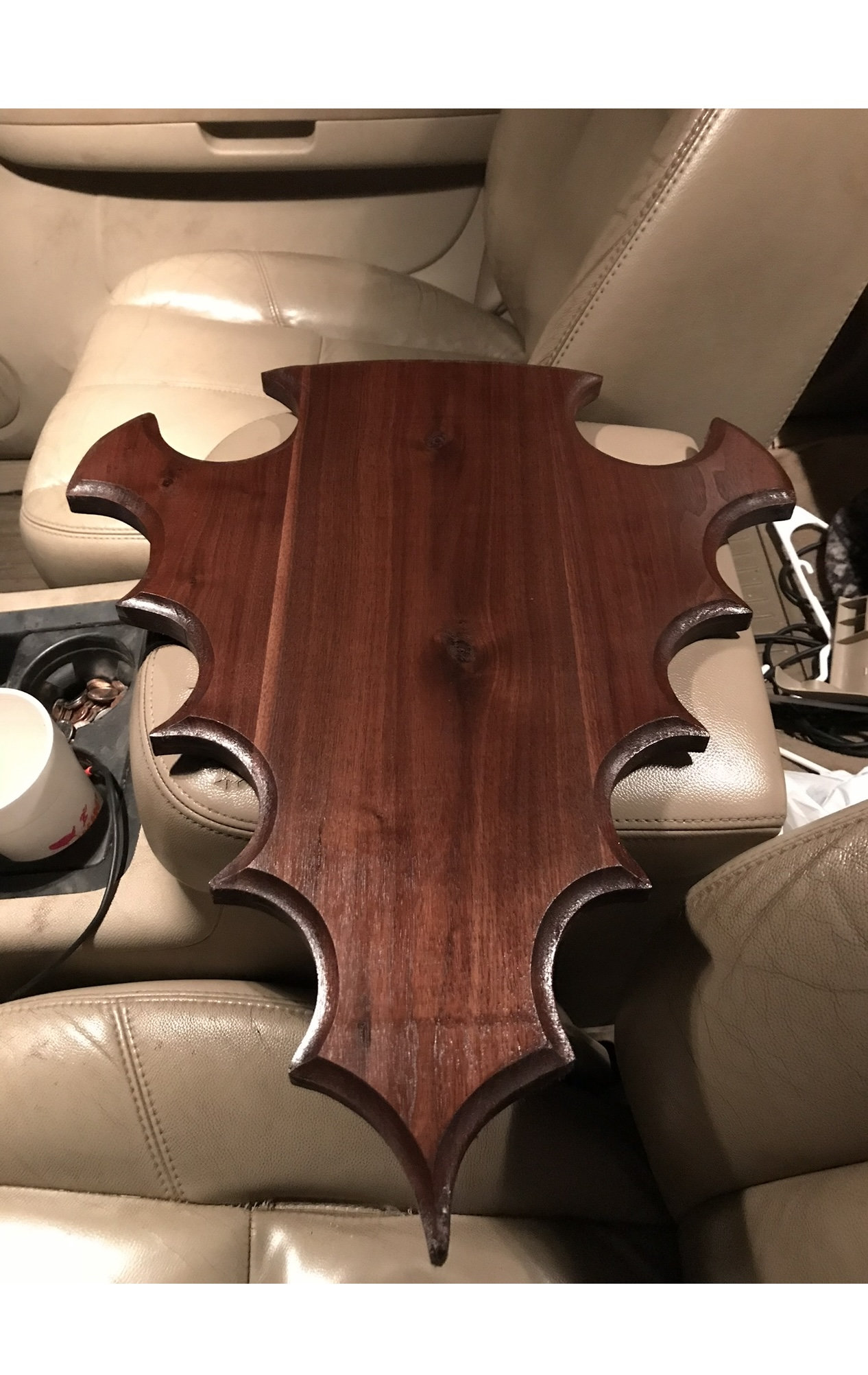 European Skull Mount Plaque Cherry/white Oak/walnut - Etsy