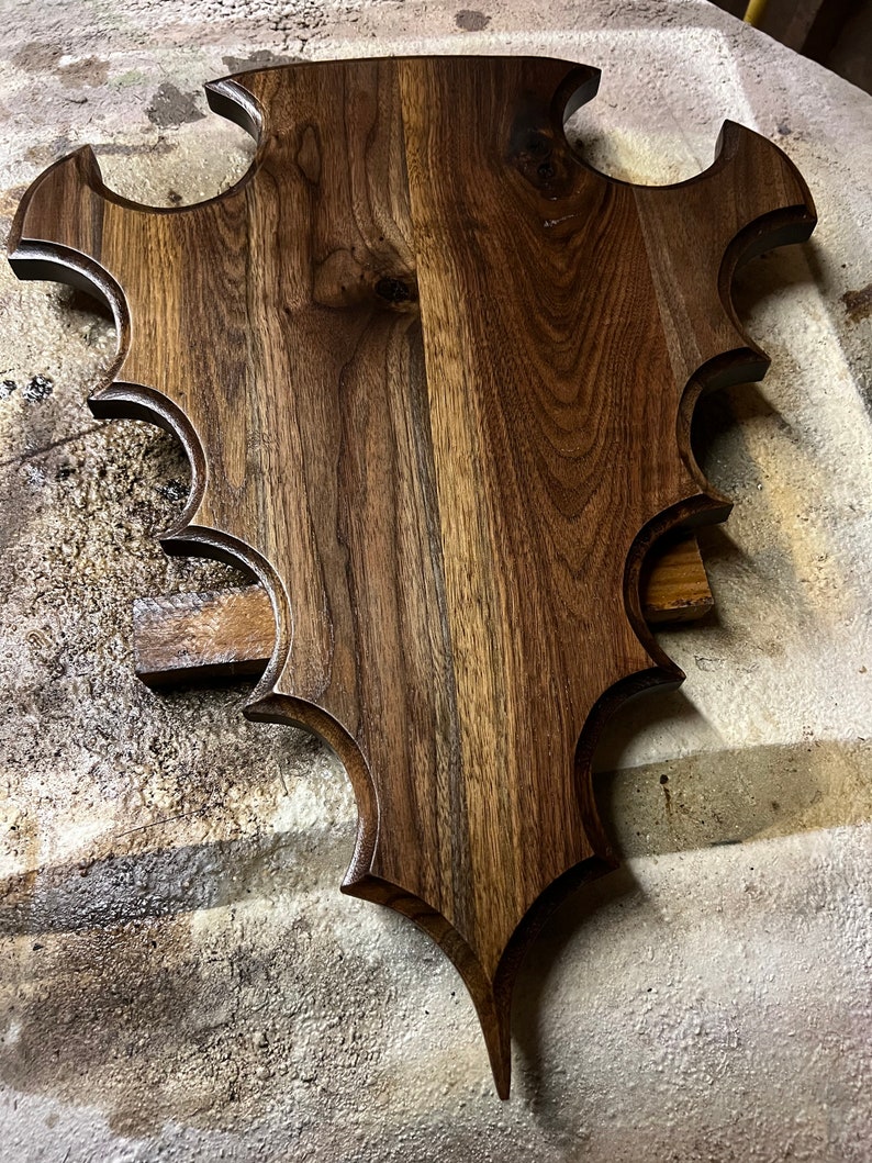 European Skull Mount Plaque Cherry/white Oak/walnut - Etsy