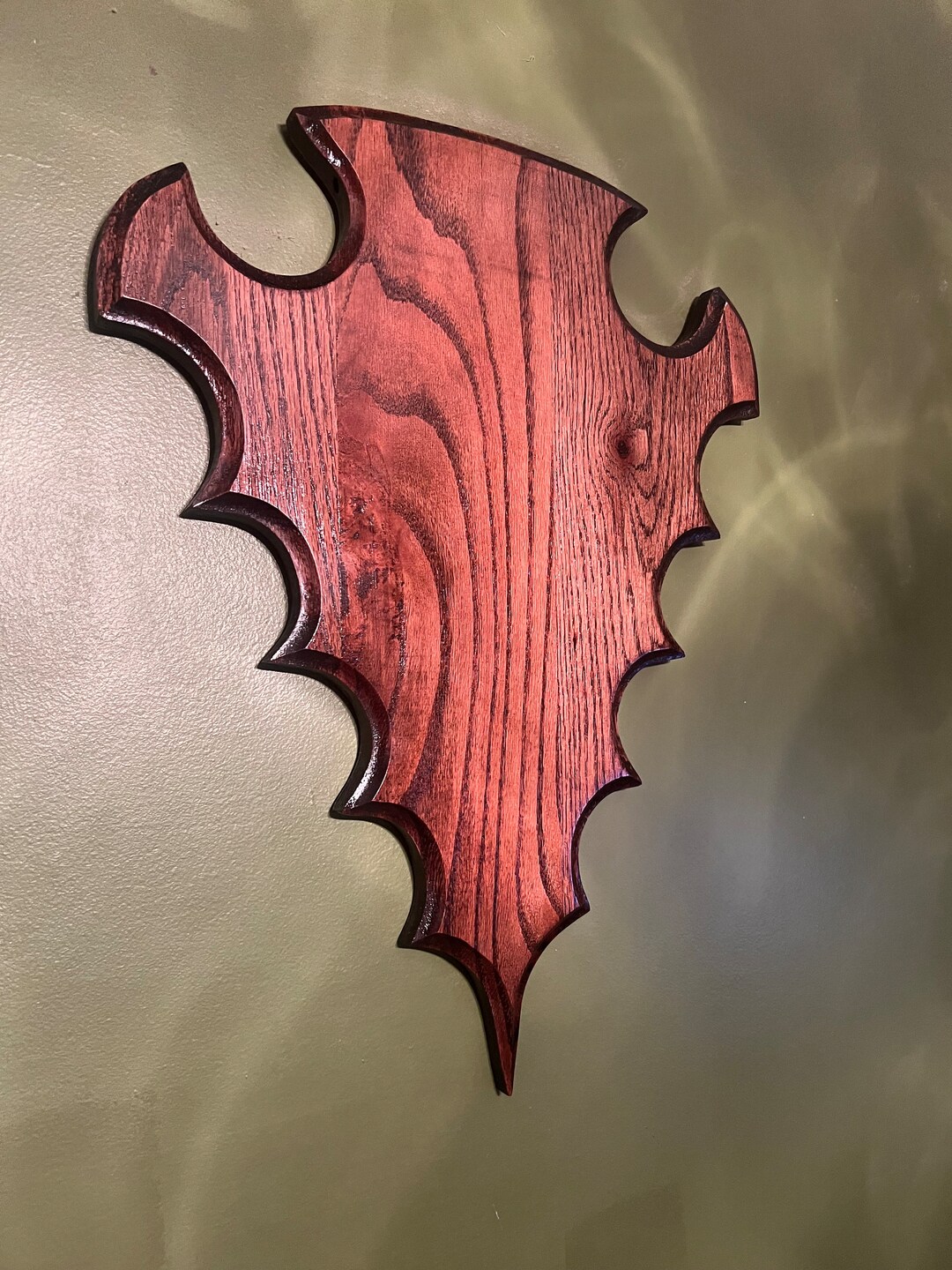 European Skull Mount Plaque White Oak - Etsy