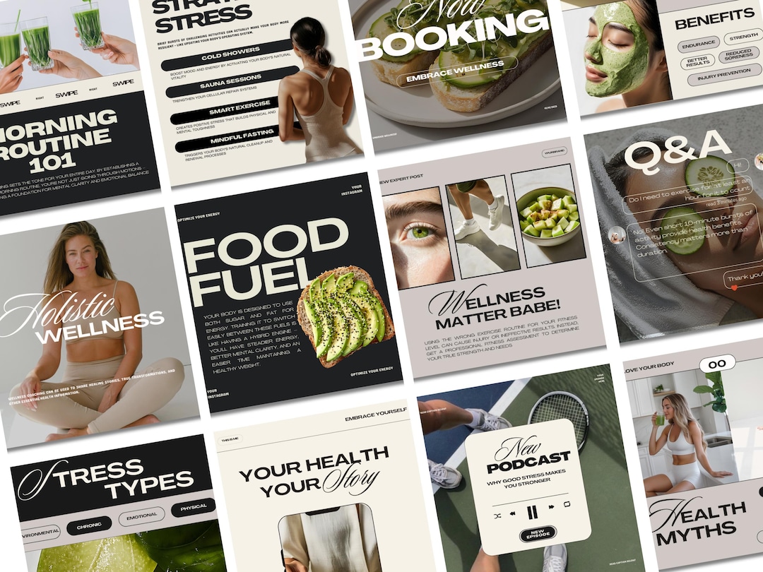 Wellness Instagram, Health Coach Instagram, Holistic Coach Instagram ...