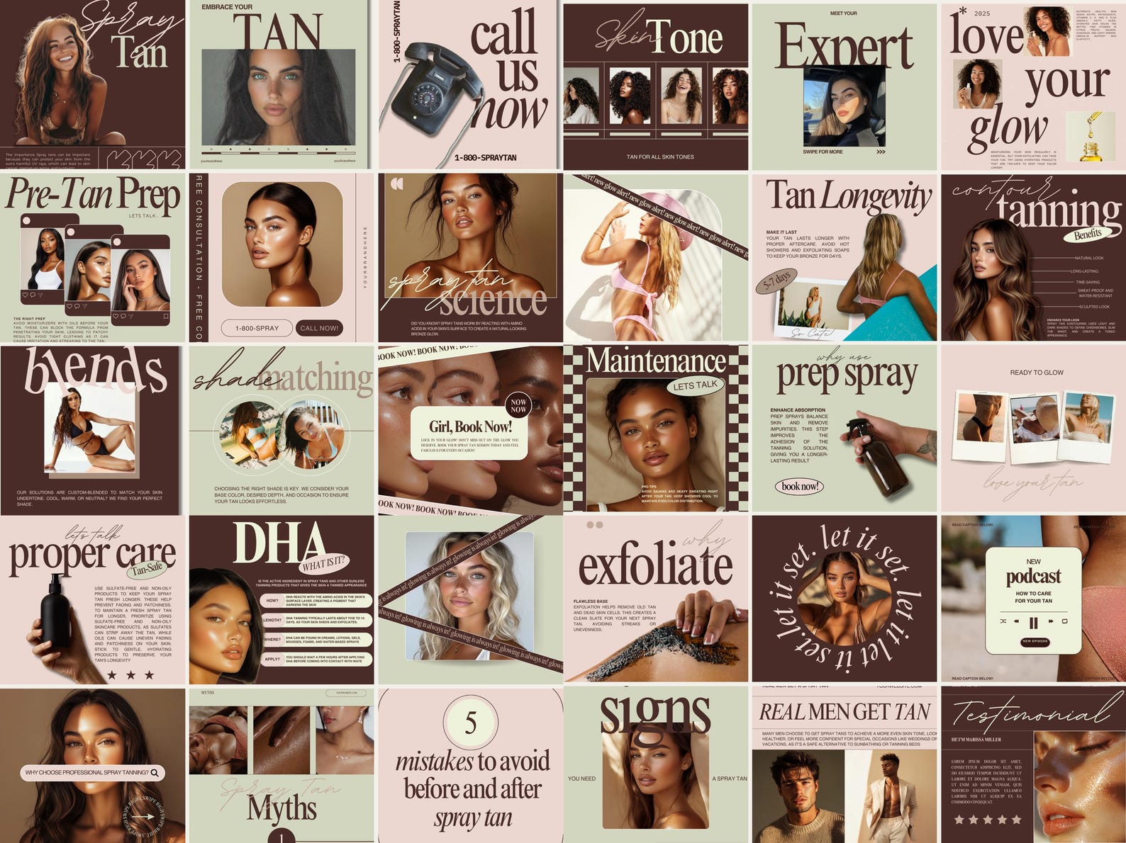 Spray Tan Instagram, Spray Tanning Business,spray Tan Marketing, Spray ...