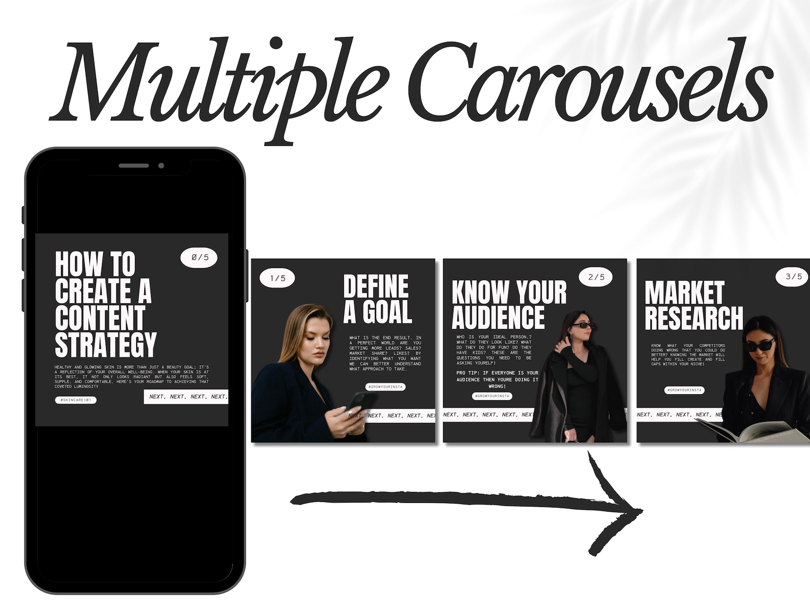 Social Media Manager Instagram Templates, Social Media Manager ...