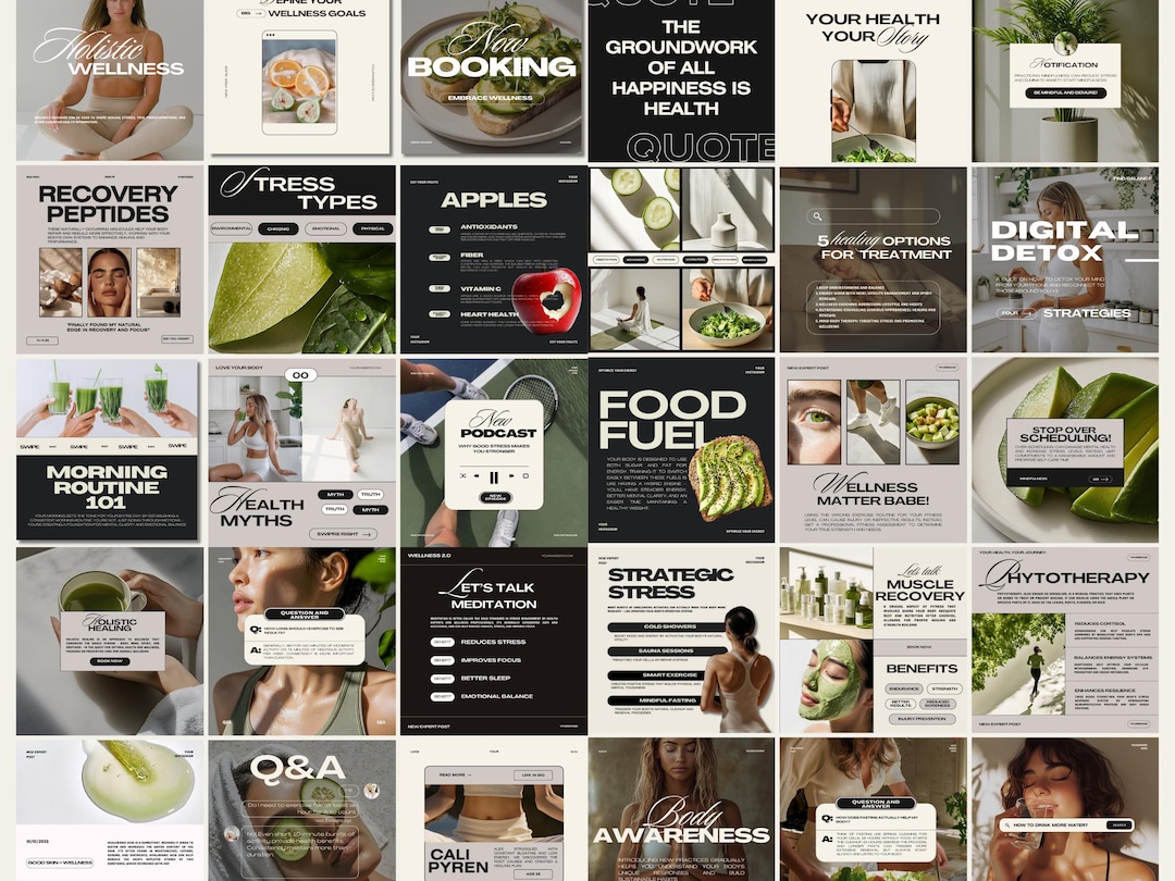 Wellness Instagram, Health Coach Instagram, Holistic Coach Instagram ...