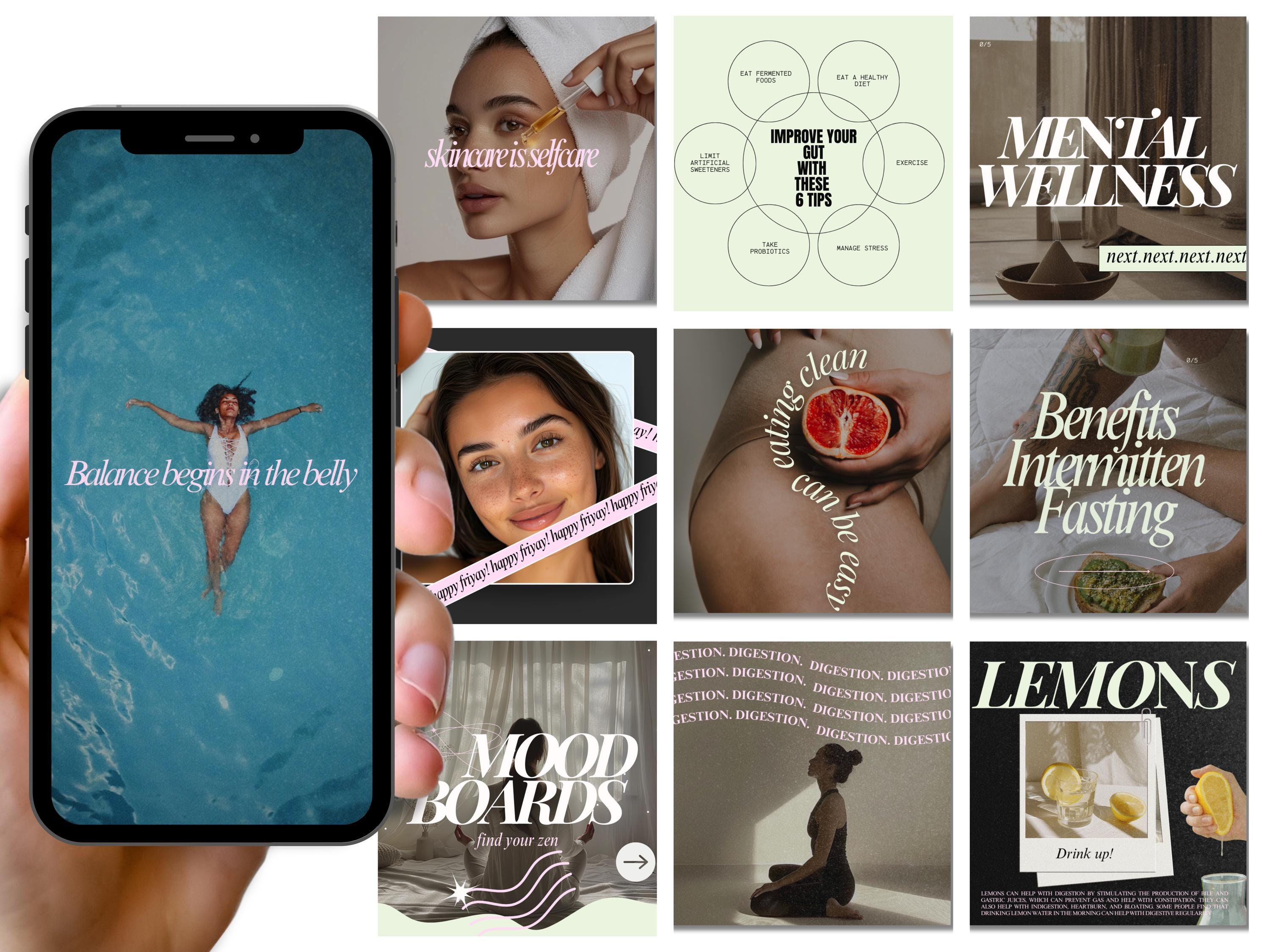 Wellness Instagram, Health Coach Instagram, Holistic Coach Instagram ...