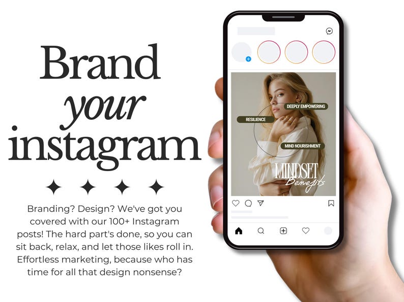 Mindset Coach Instagram Templates | Life Coach Templates | Mindset ...