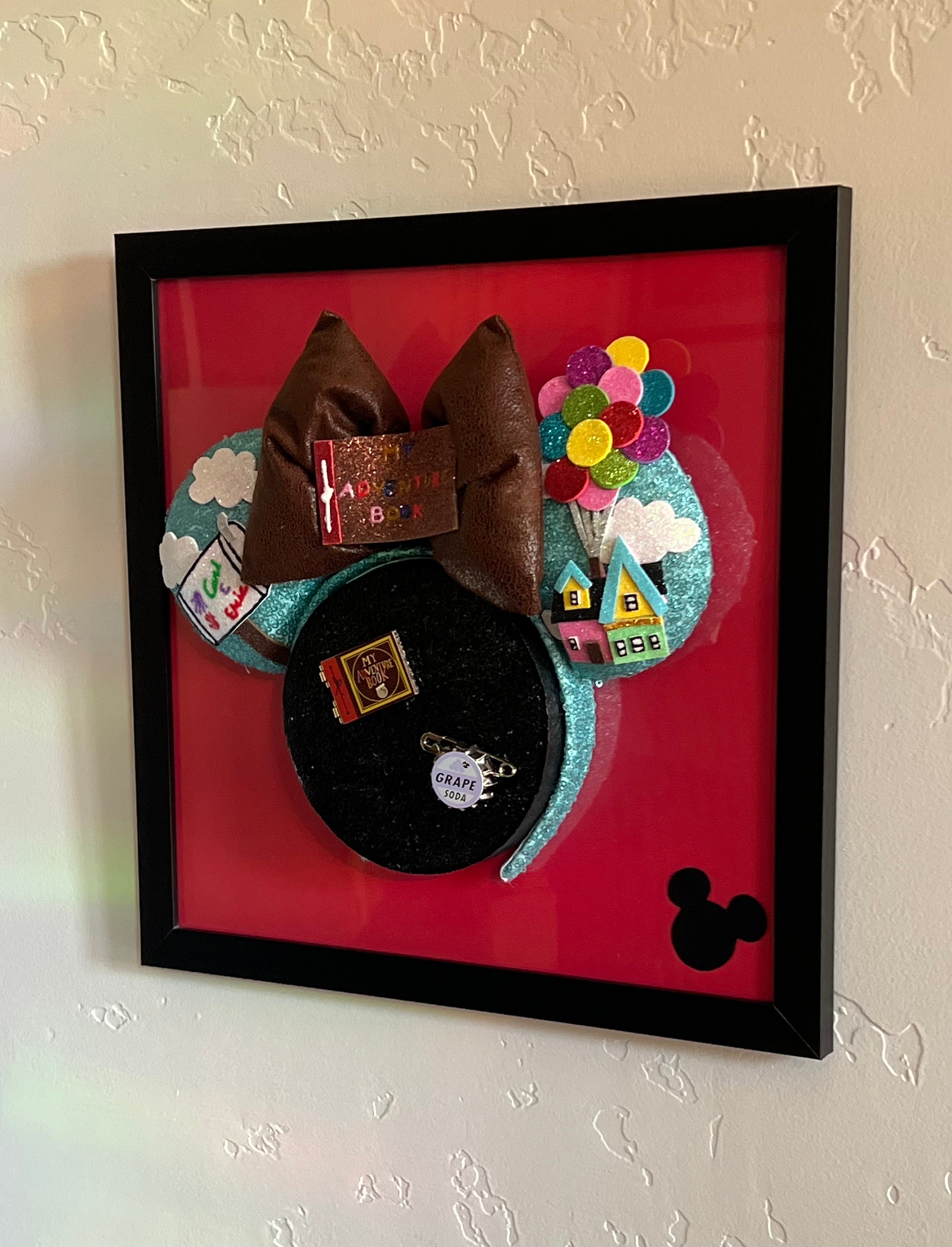 Disney Ear Headband Trading Pin Display Frame Mickey Minnie Ear ...