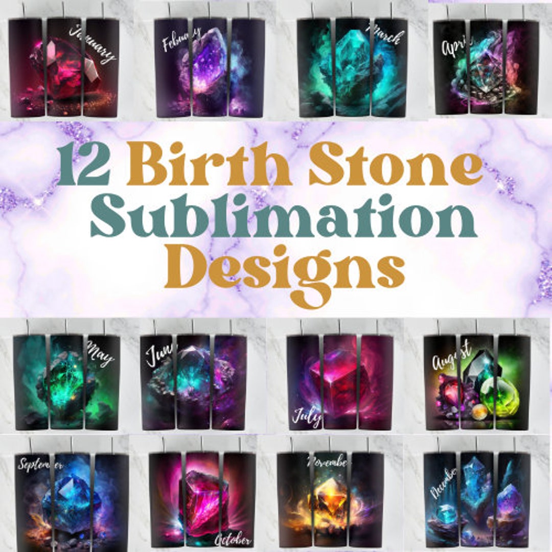 Zodiac Bundle All 12 Star Signs Bundle, 20z Tumbler Wraps, Mock Ups ...