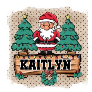Christmas Name , Christmas Png, Add Your Own Name, Santa Name Design ...
