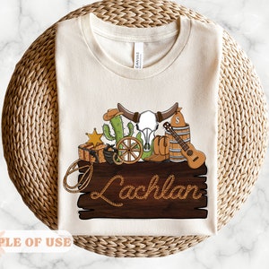 Western Name PNG, Kids Name Sublimation, Western PNG , Kids T-shirt ...