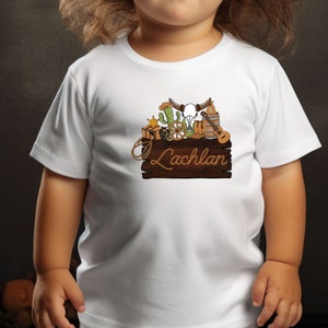 Western Name PNG, Kids Name Sublimation, Western PNG , Kids T-shirt ...
