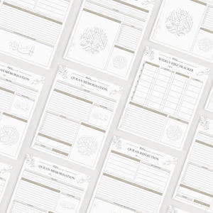 Digital Hifz Tracker | Daily Quran Goals | Digital Quran Tracker ...