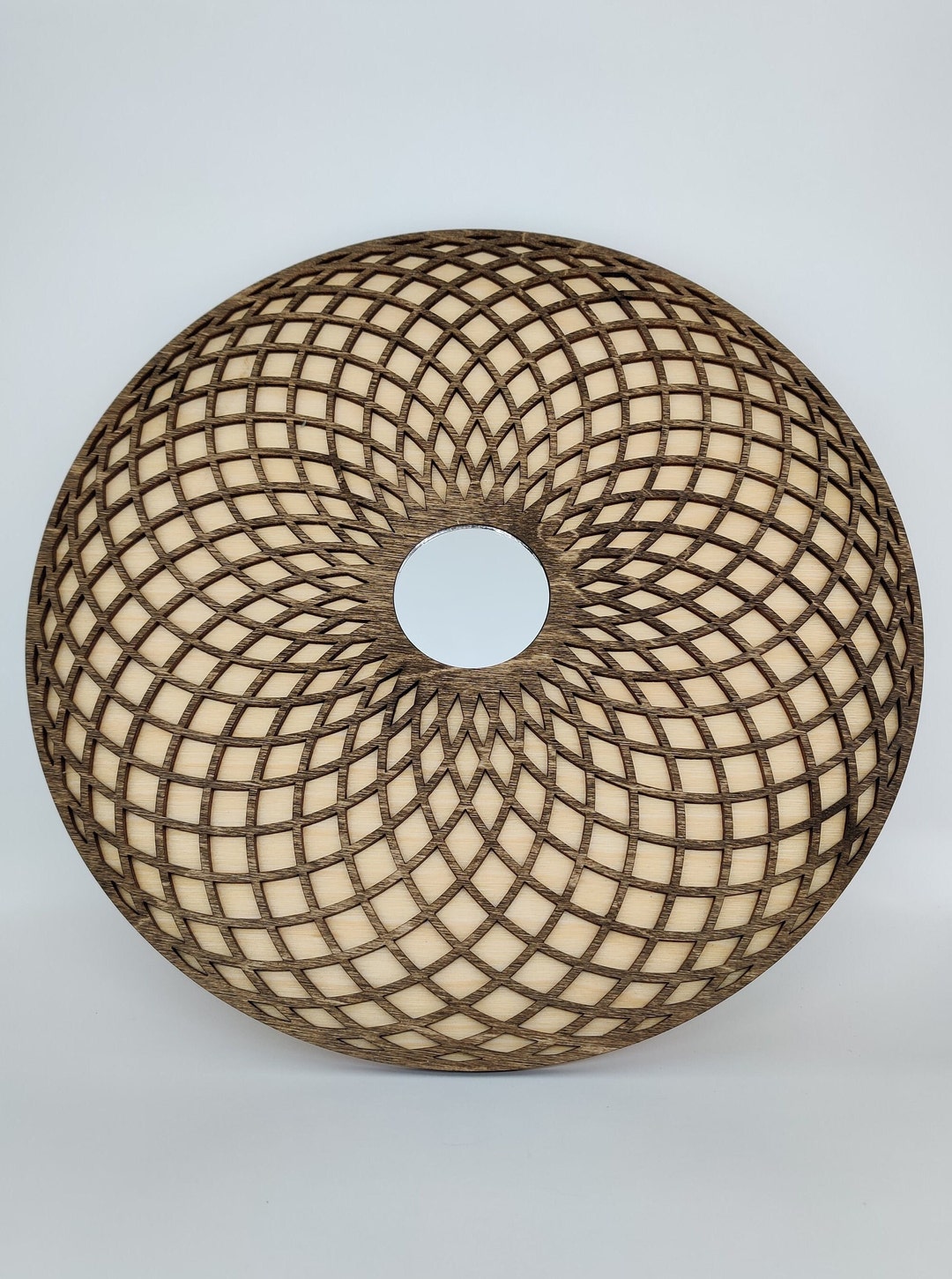 Torus Mirror - Glass Mirror - Sacred Geometry Wall Art - Etsy