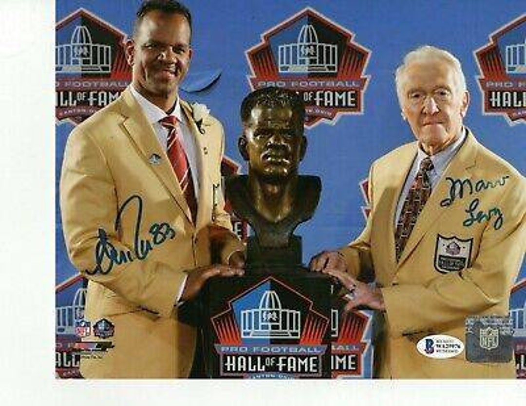 Marv Levy and Andre Reed Autographed Signed 8x10 HOF Photograph Picture ...