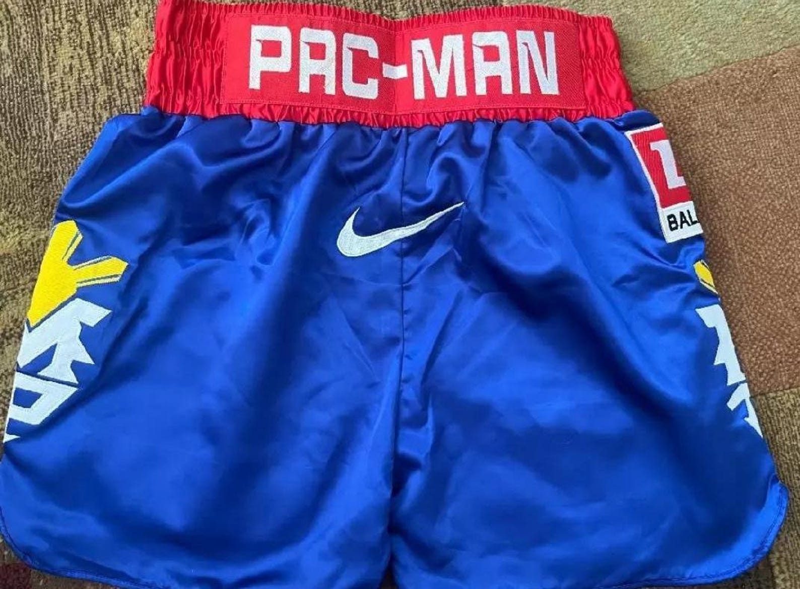 Manny Pacquiao Signed Autographed Boxing Trunks Beckett Authenticated ...