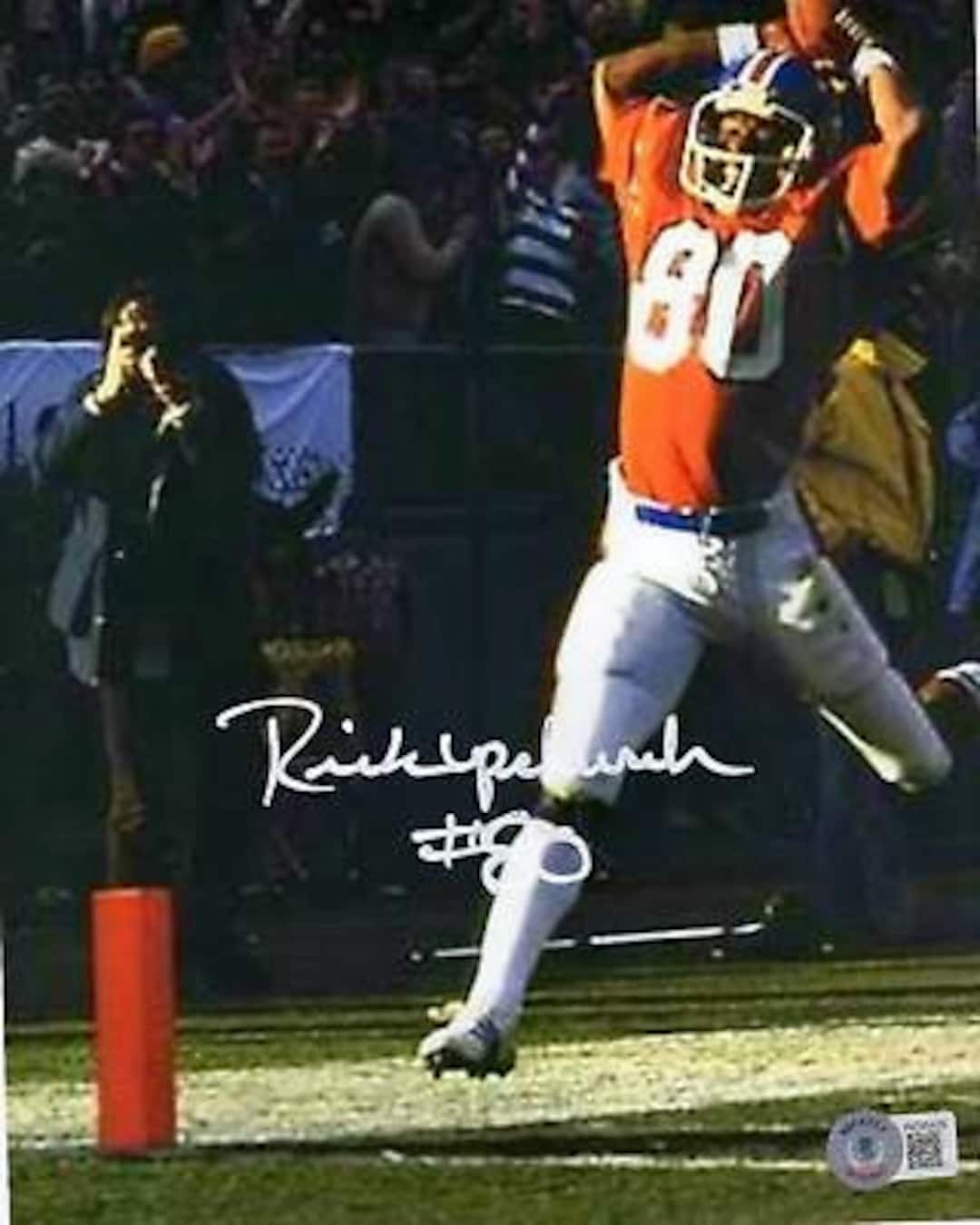Rick Upchurch Autographed Signed 8x10 Denver Broncos Photograph Picture ...