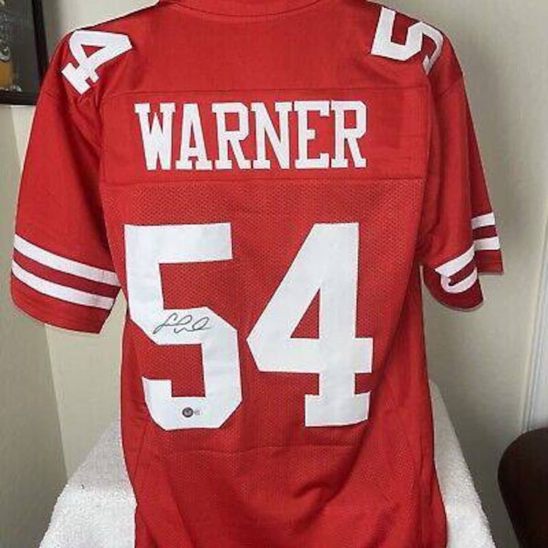 Fred Warner Signed Autographed NFL San Francisco 49ers Jersey - Etsy