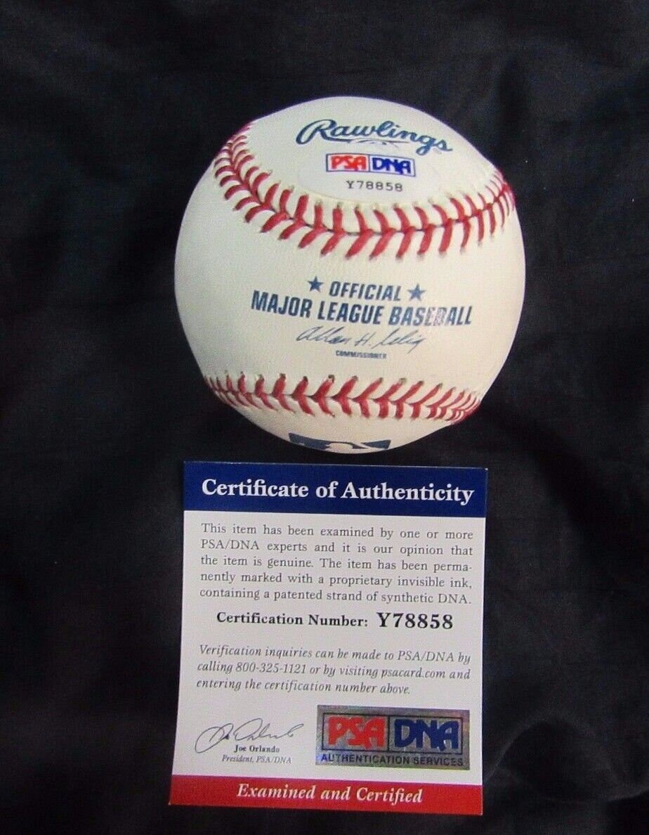 Hisashi Iwakuma Autographed Official MLB Baseball With PSA/DNA ...