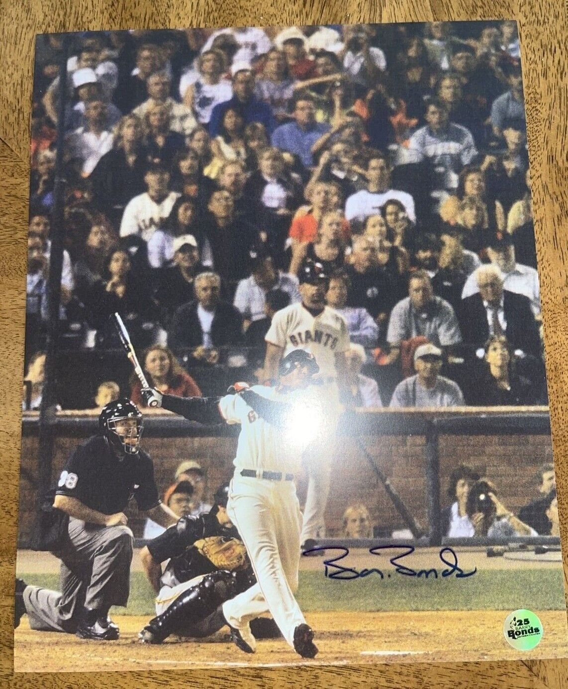 Barry Bonds Signed Autographed 8x10 Photo Picture With Official Barry ...