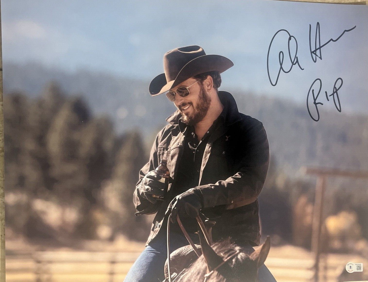 Cole Hauser RIP Wheeler Autographed Signed 16 X 20 Size Photo Picture ...