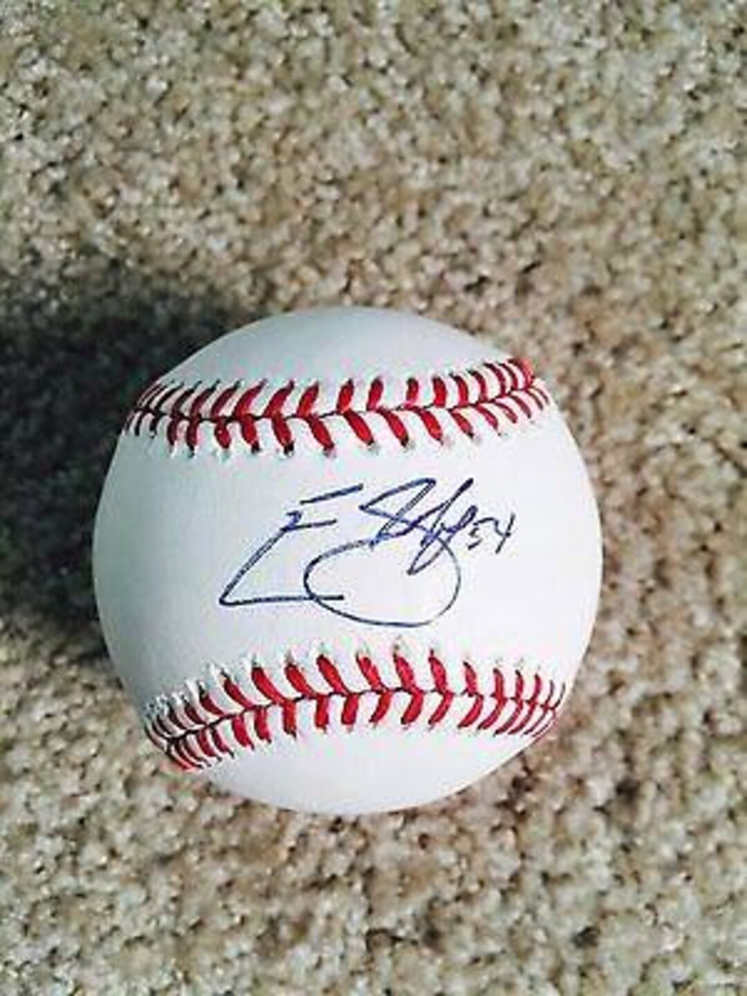 Eric Surkamp Autographed Official MLB Baseball With PSA/DNA ...