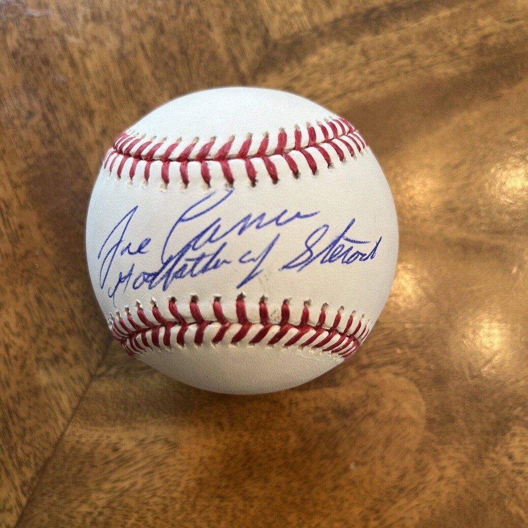 Jose Canseco Signed Autographed Official MLB Baseball With Inscription ...