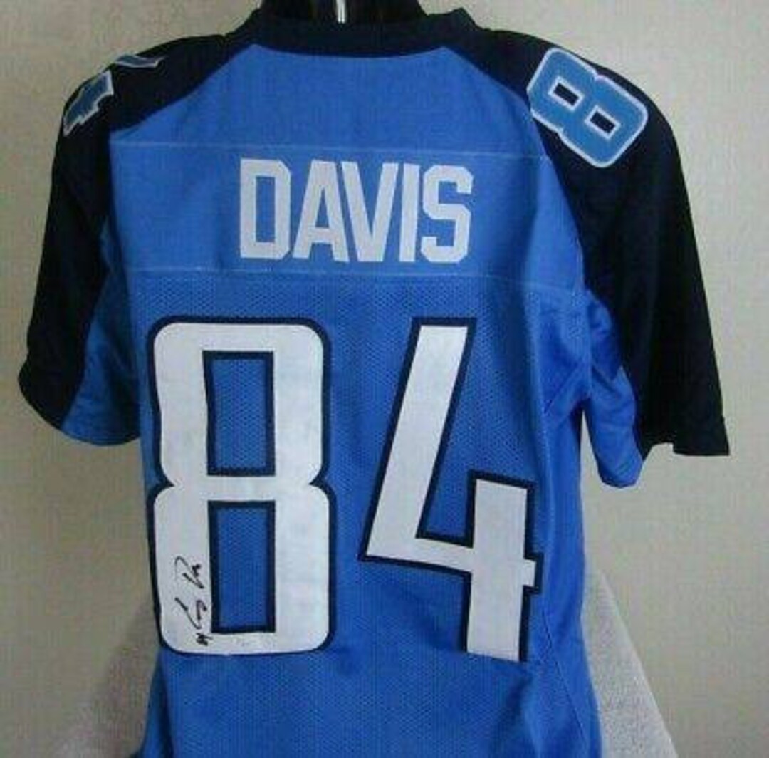 Cory Davis Signed Autographed Tennessee Titans Jersey JSA Certificate ...