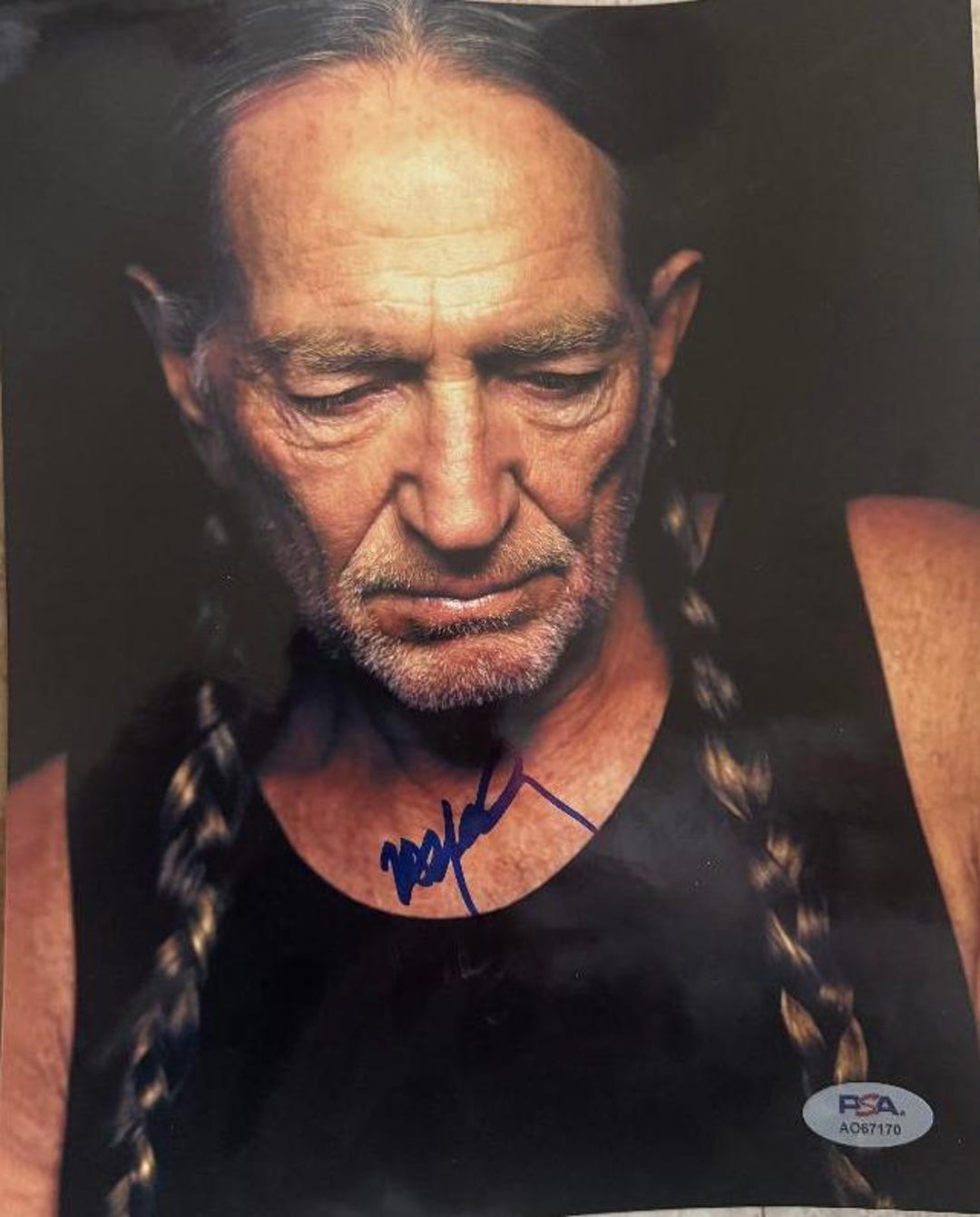 Willie Nelson Signed Autographed 8 X 10 Photo Picture PSA Authenticated ...