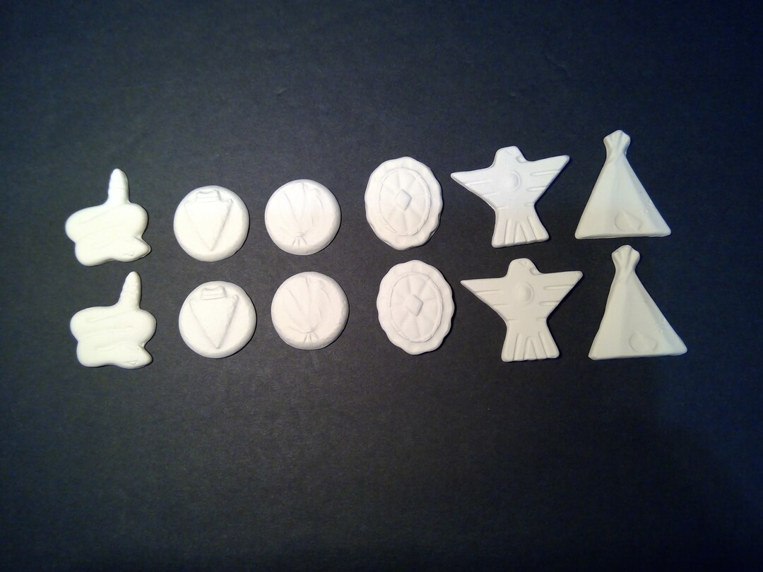 Southwest-native American-ceramic Bisque Ready to Paint.great - Etsy