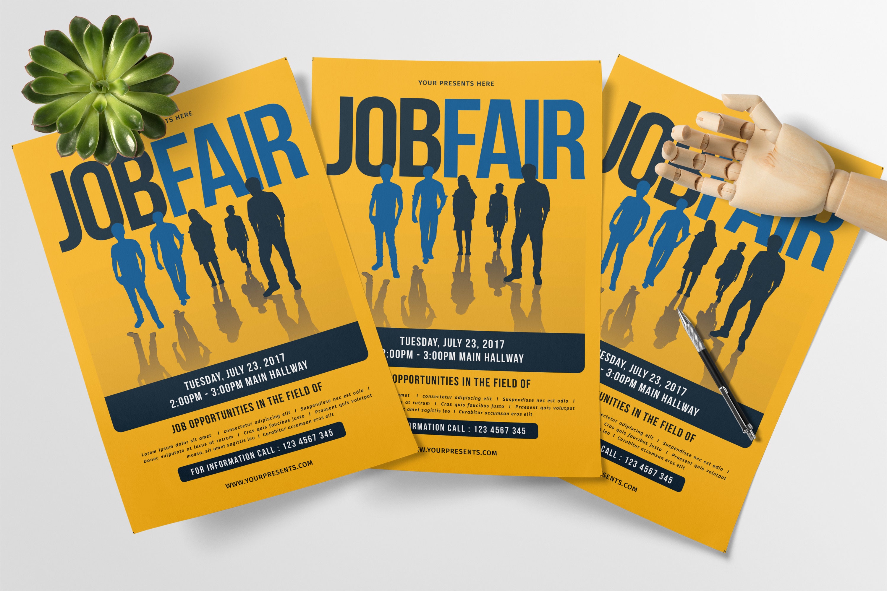 The Path to Your Next Career Flyer for Your Job Fair - Etsy