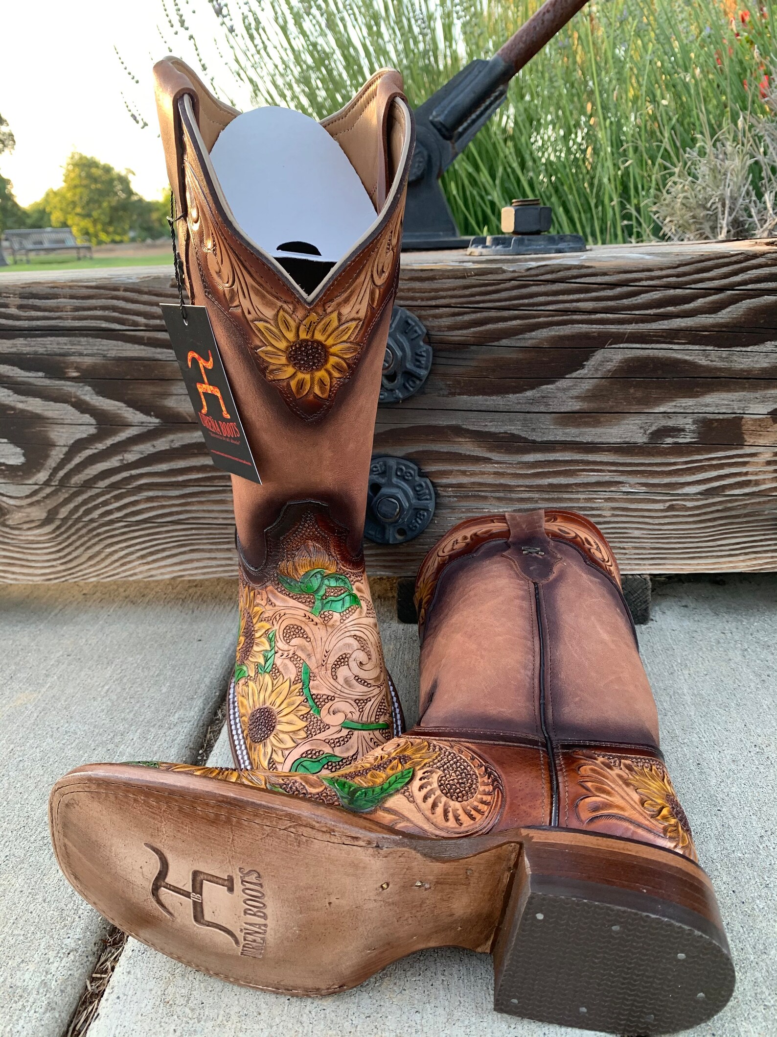 Sunflower Boots / Las Girasoles Boots - Etsy