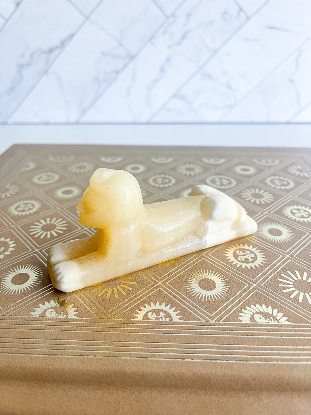 Alabaster Animals - Etsy