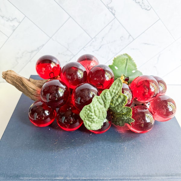 Lucite Grapes - Etsy