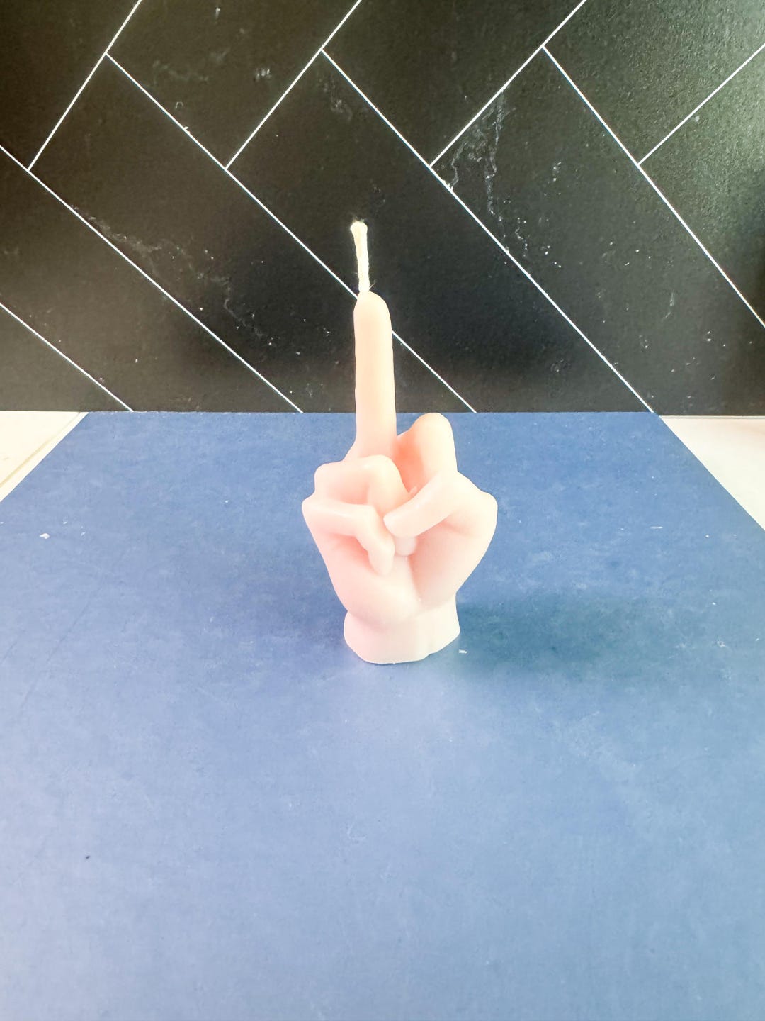 Middle Finger Candle From Recycled Wax - Etsy