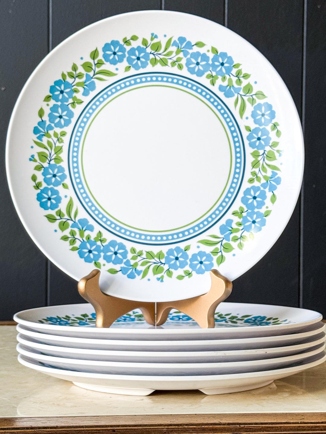 Set of 6 Melmac Dinner Plates - Beverly by Prolon - Etsy