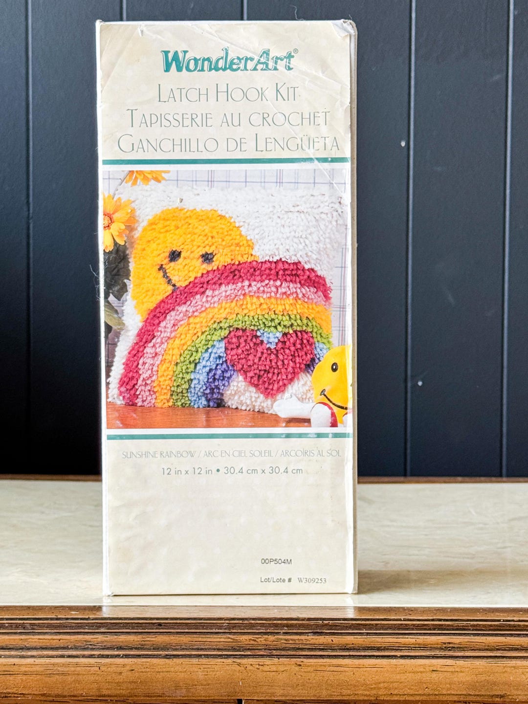 Wonder Art Rainbow Smiley Latch Hook Kit - Etsy