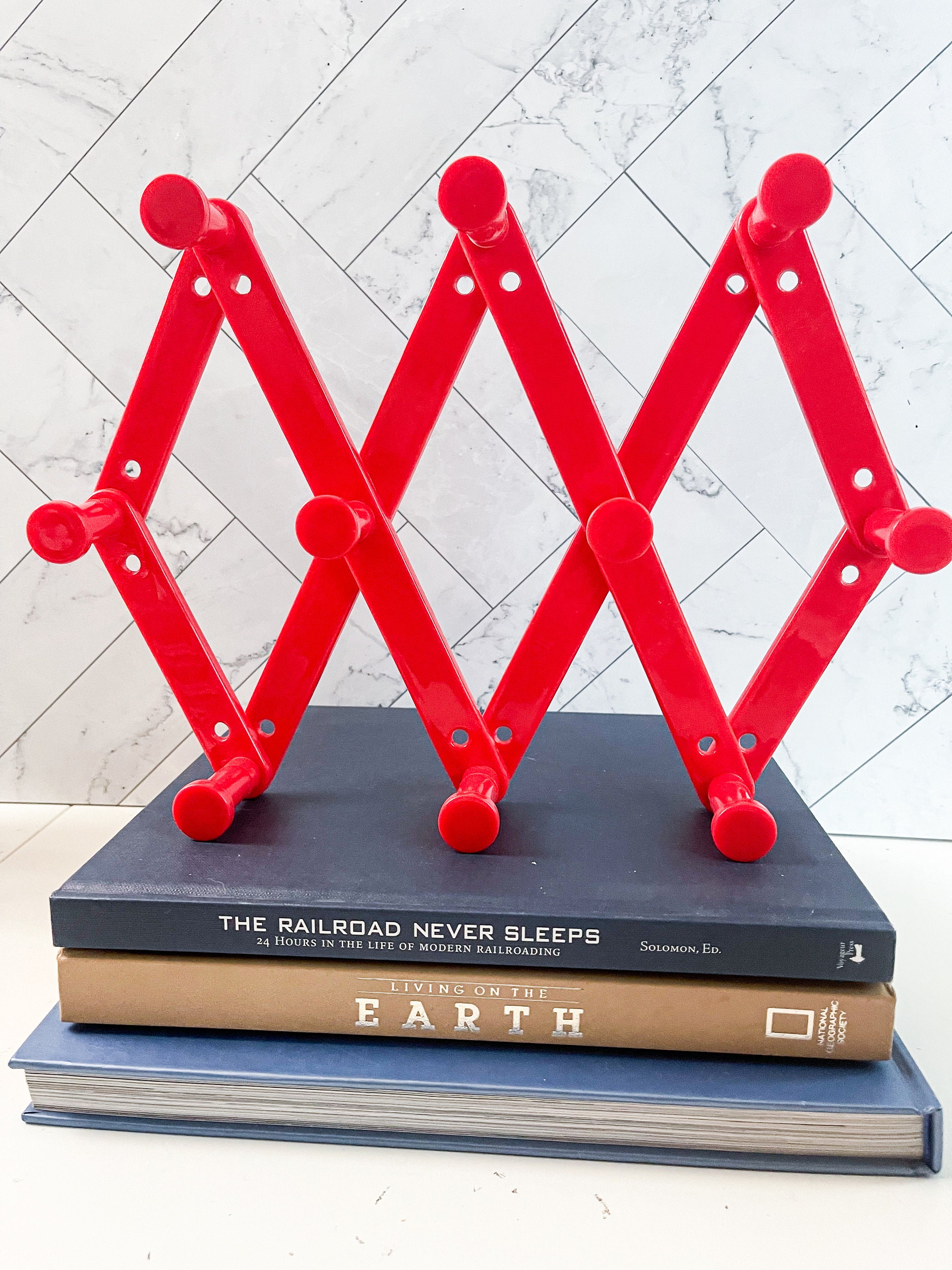 Plastic Accordion Racks - Red, White, Blue, Brown - Etsy