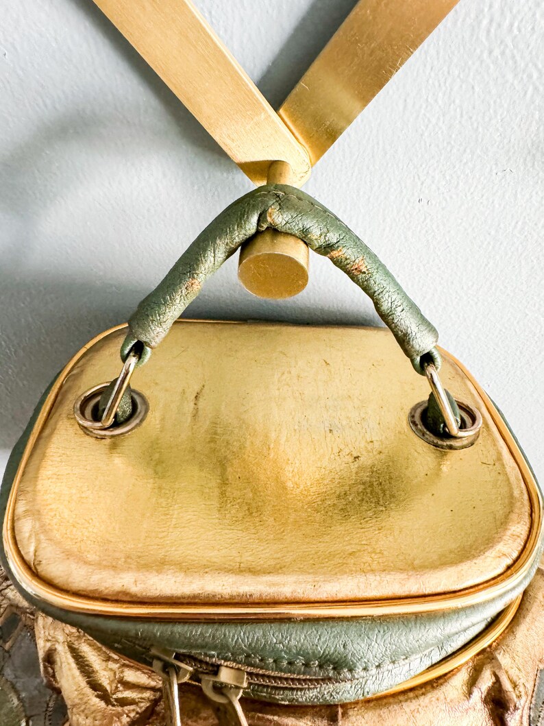 Metallic 80s Handbag - Etsy
