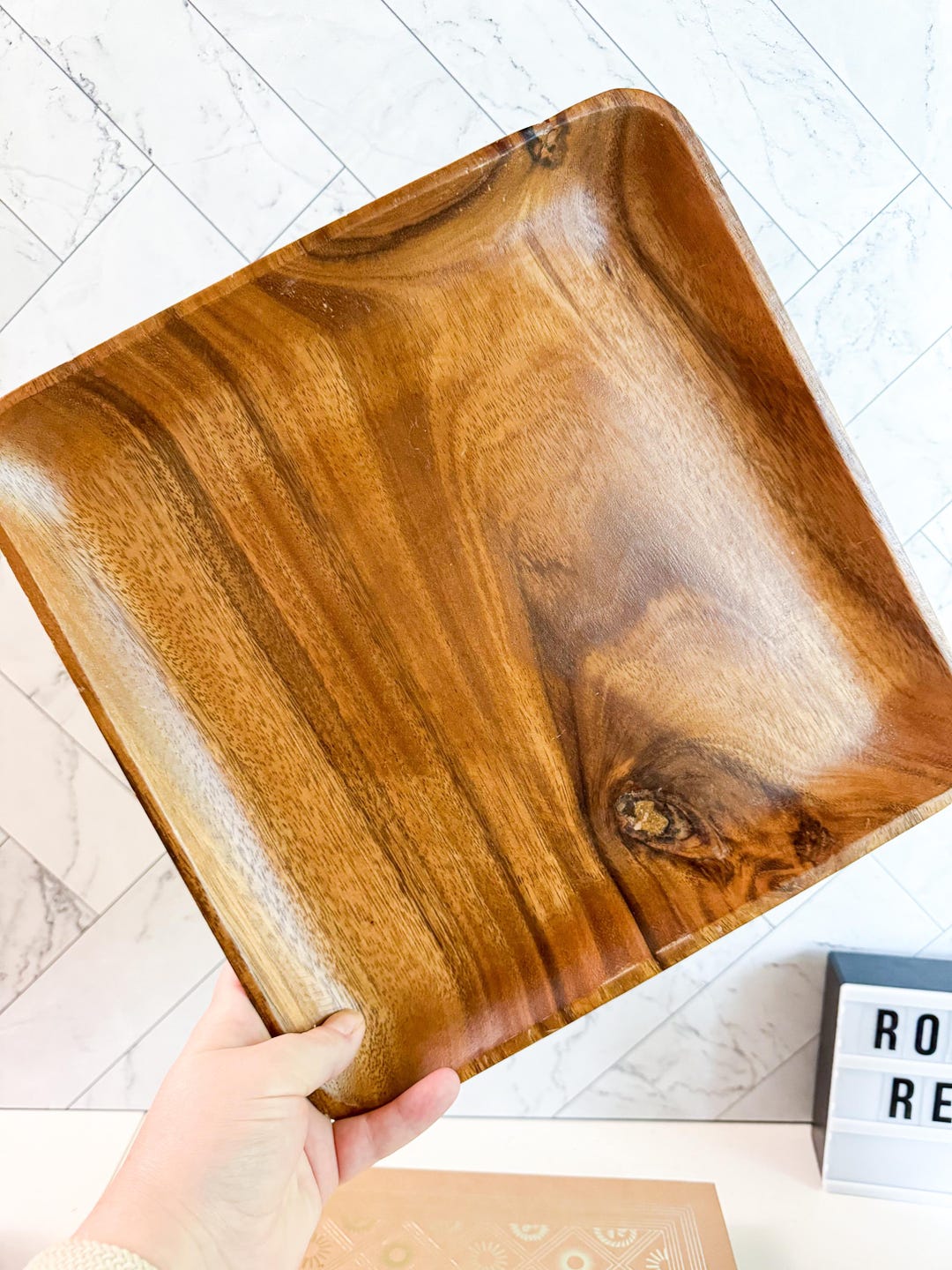 Monkey Pod Wood Trays - Etsy
